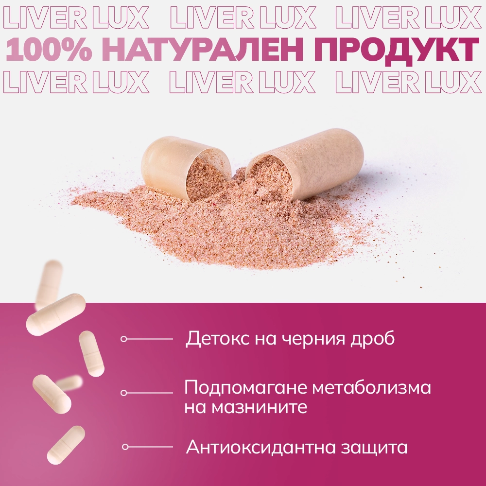 Chillama LiverLux | Цялостна грижа за черния ти дроб
